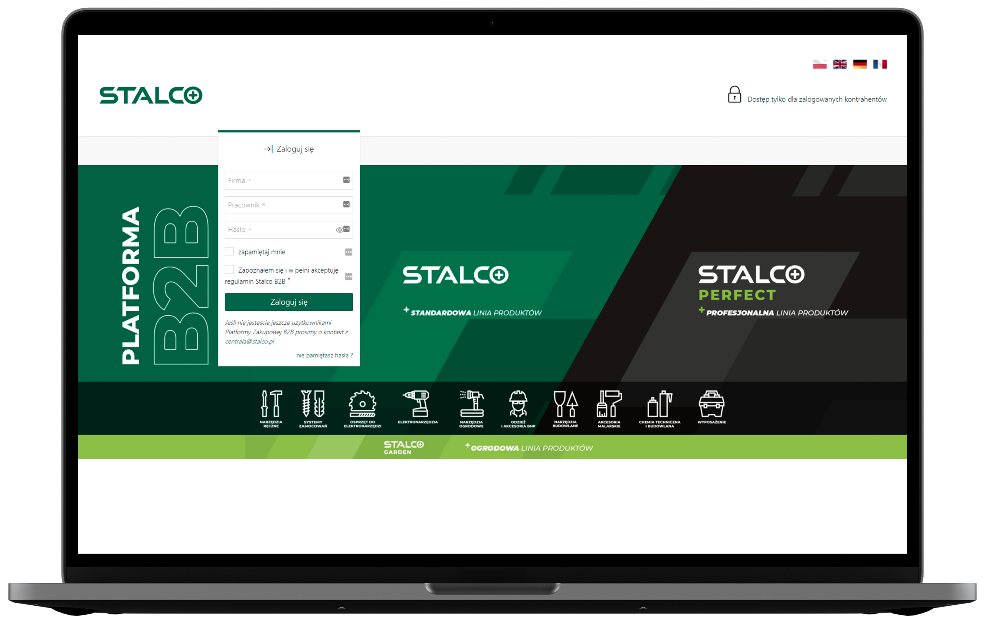 Platforma B2B STALCO